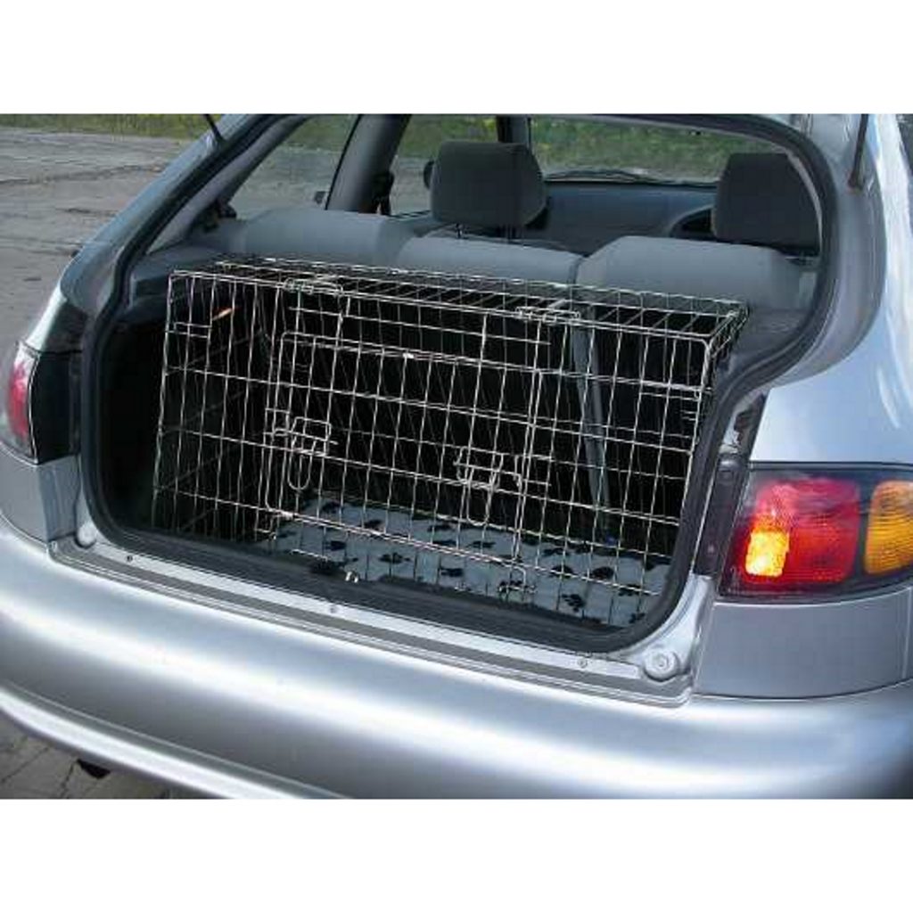 Daewoo Lanos - 1997 - 2002 Car Dog Crate - Dog Travel Crate - Pet World