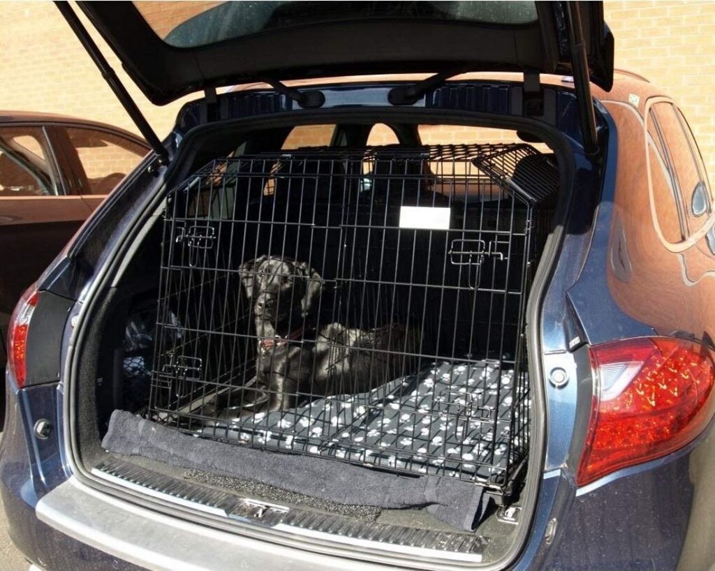 Porsche Cayenne Car Dog Crate - Dog Travel Crate - Pet World