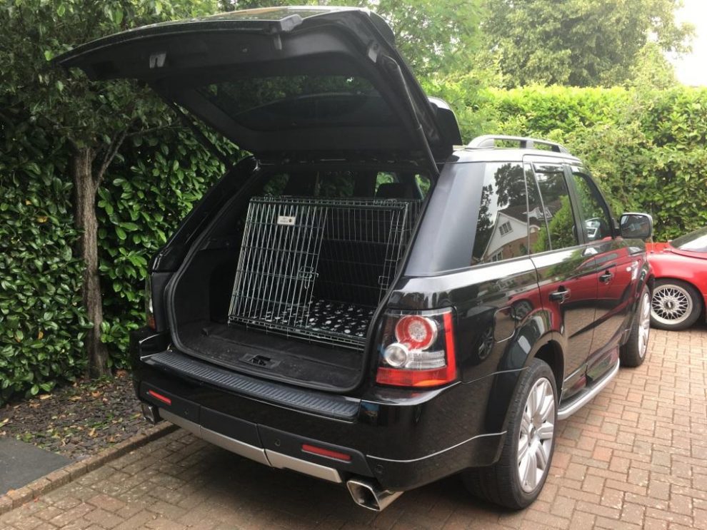 Range Rover Sport 2005 - 2013 Car Dog Crate - Dog Travel Crate - Pet World