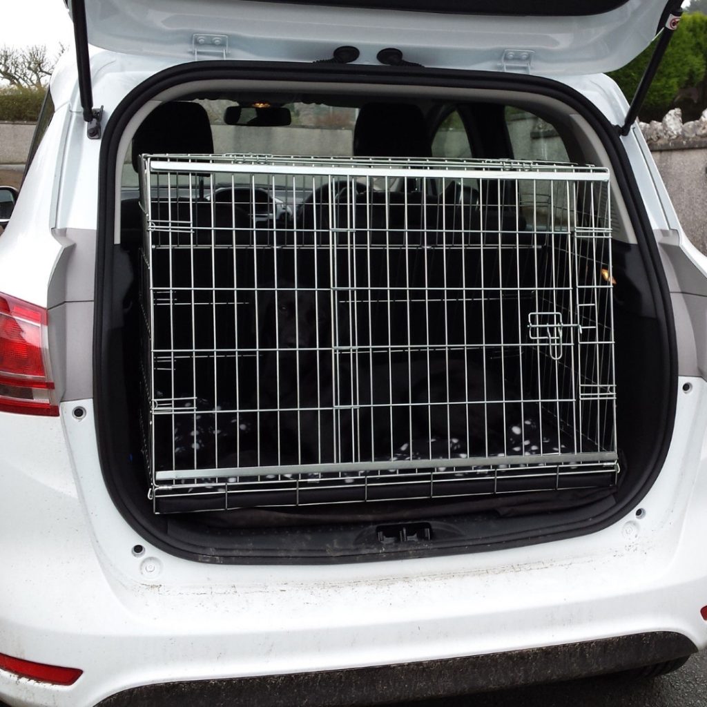 Smart Car ForTwo 2007 - 2014 Car Dog Crate - Dog Travel Crate - Pet World