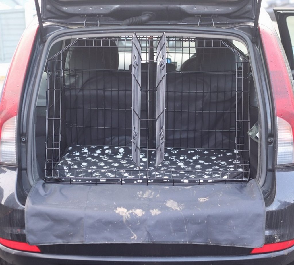Volvo V50 2008 Estate Car Dog Crate - Dog Travel Crate - Pet World